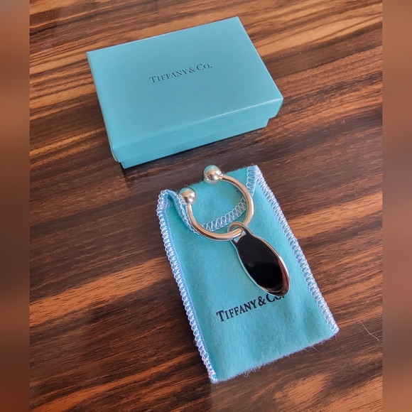 Tiffany & Co. | Accessories | Tiffany Co Oval Tag Key Ring | Poshmark